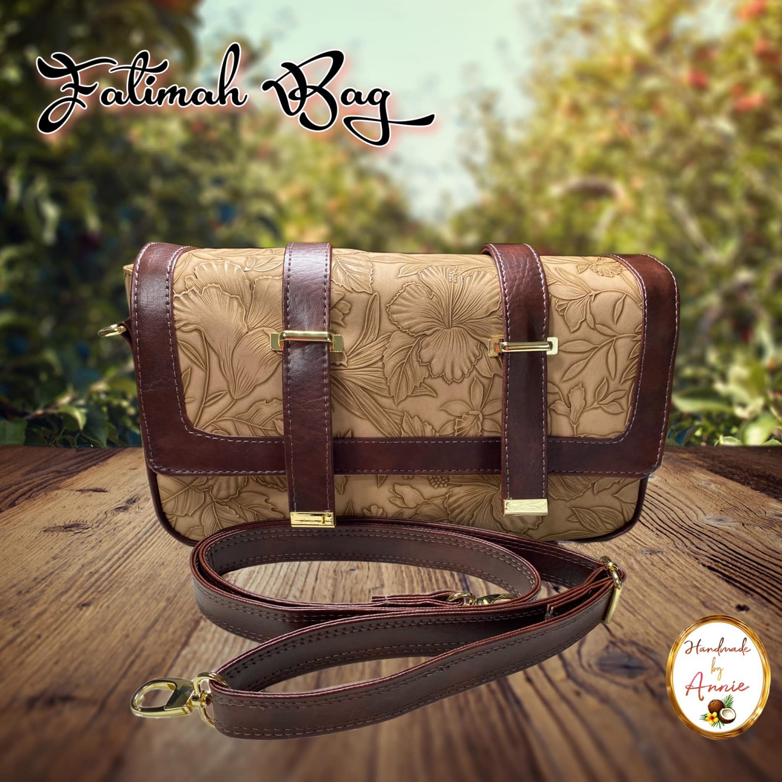 Fatimah Bag Bahasa Melayu – Pattern By Izza Zaya