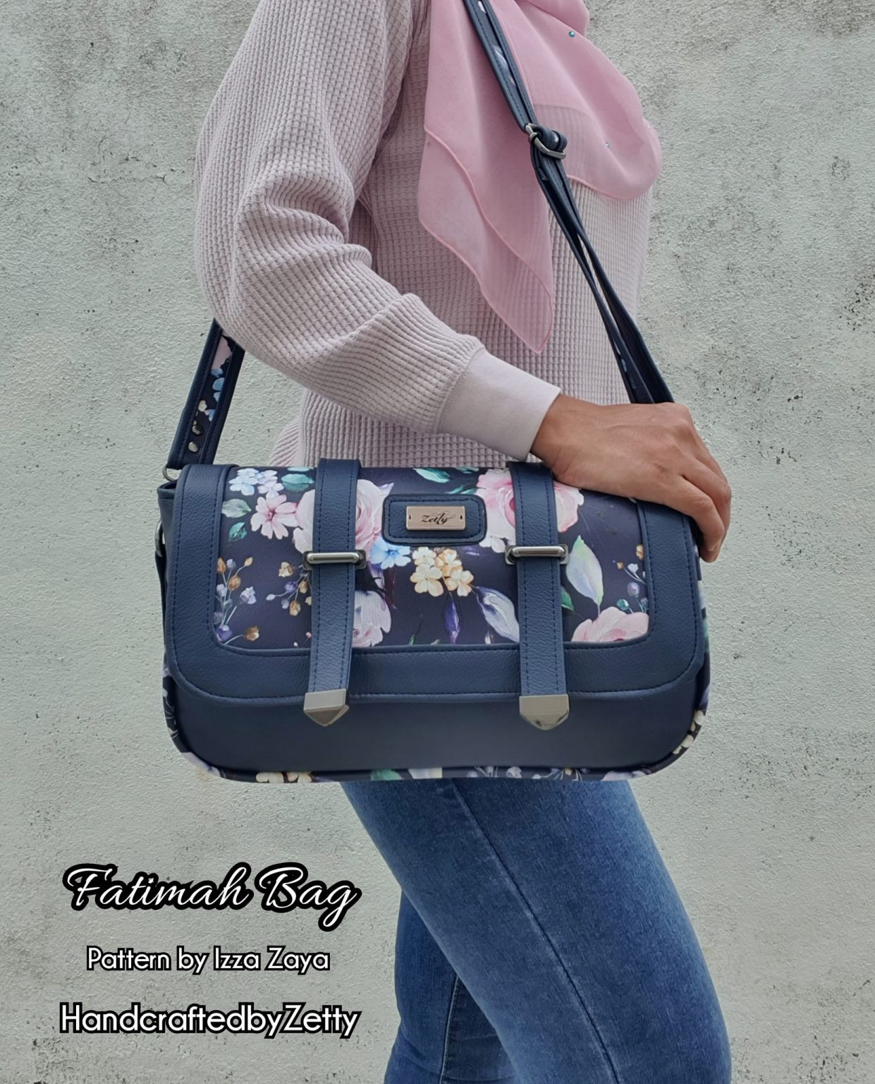 Fatimah Bag Bahasa Melayu – Pattern By Izza Zaya
