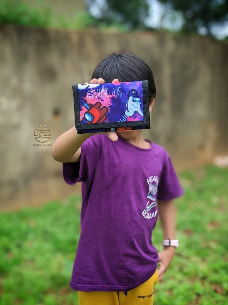 Alif Trifold Wallet – Pattern By Izza Zaya