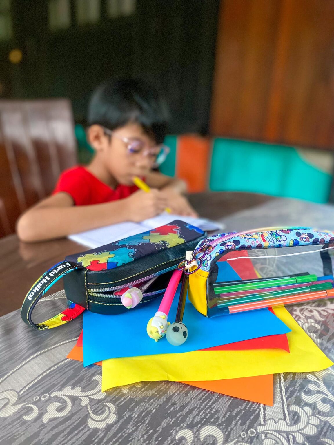 Isabella Pouch & Pencil Case – Pattern By Izza Zaya