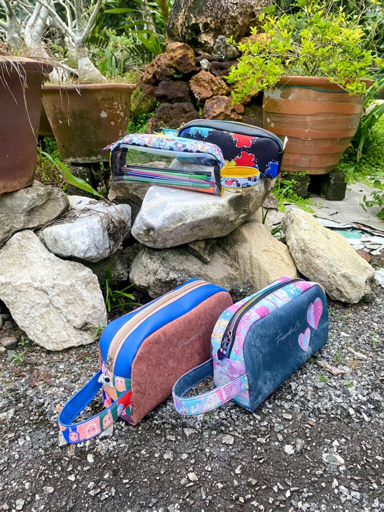 Isabella Pouch & Pencil Case – Pattern By Izza Zaya