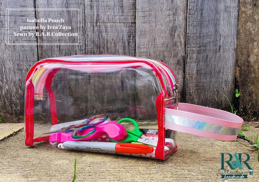 Isabella Pouch & Pencil Case – Pattern By Izza Zaya