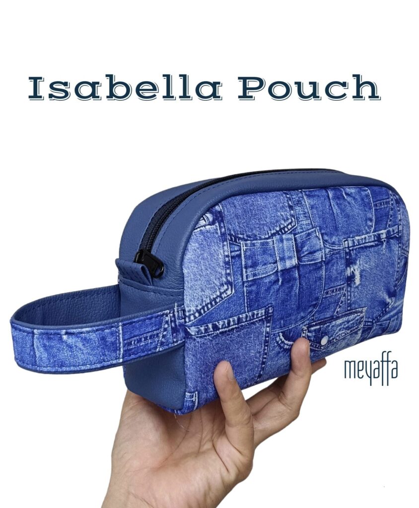 Isabella Pouch & Pencil Case – Pattern By Izza Zaya