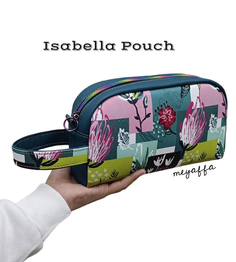 Isabella Pouch & Pencil Case – Pattern By Izza Zaya