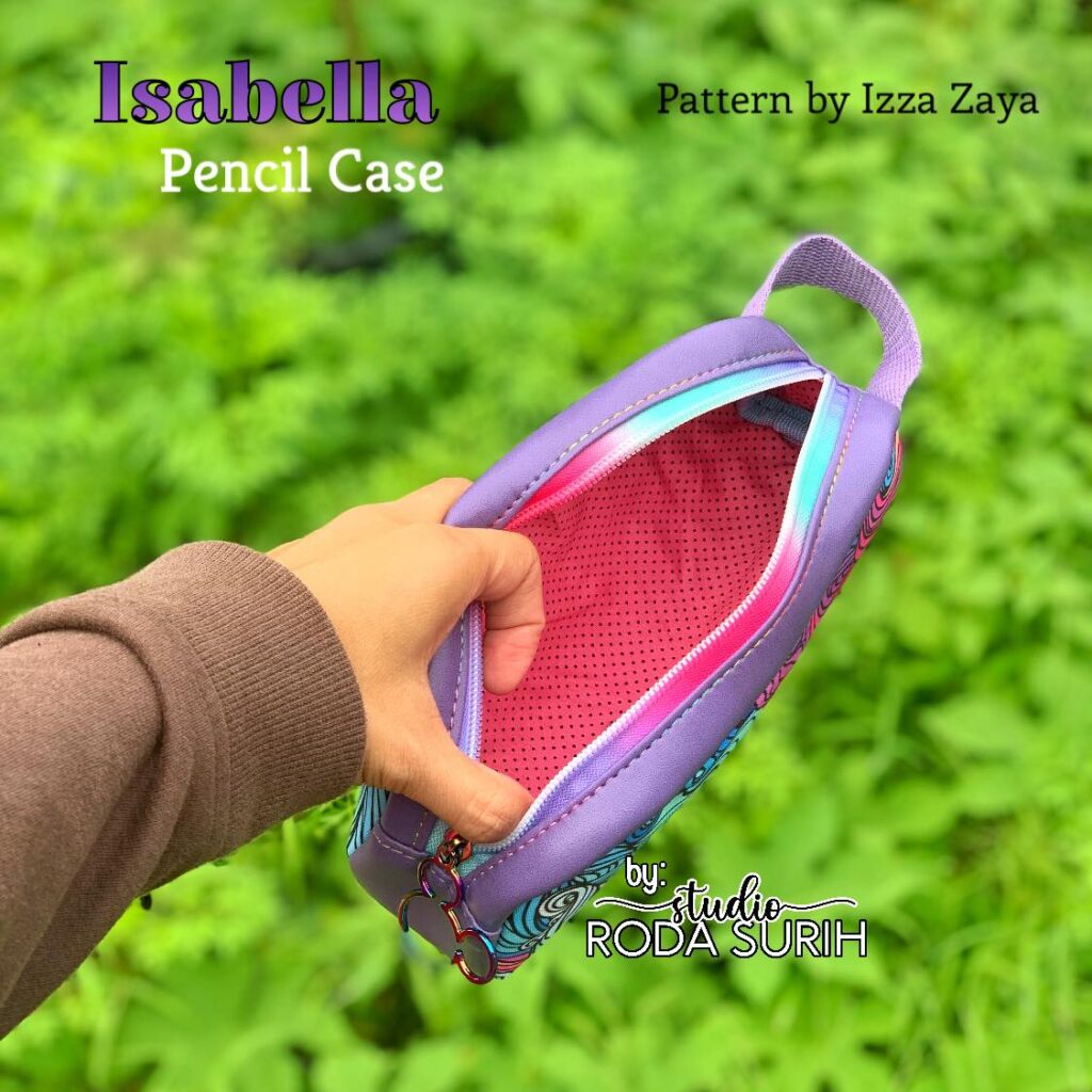 Isabella Pouch & Pencil Case – Pattern By Izza Zaya