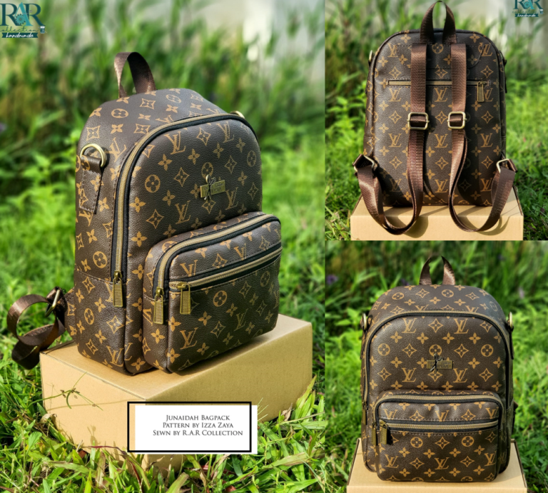 Junaidah Backpack – Pattern By Izza Zaya