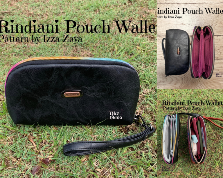 Rindiani Pouch Wallet – Pattern By Izza Zaya