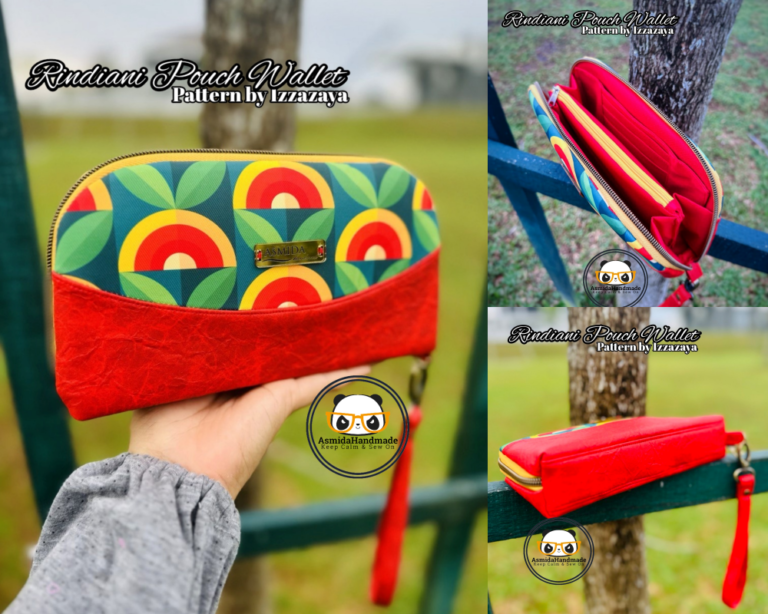Rindiani Pouch Wallet – Pattern By Izza Zaya