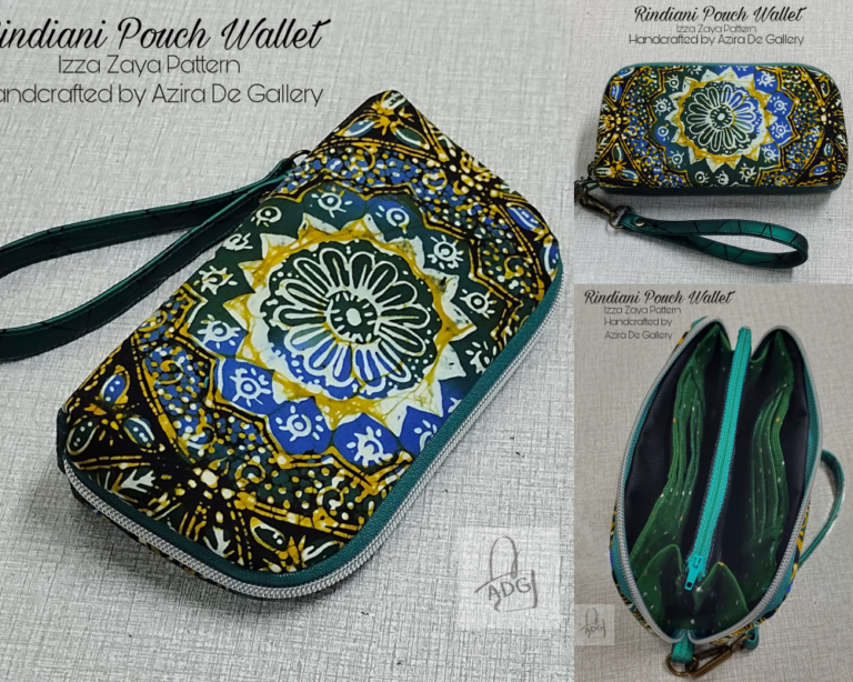 Rindiani Pouch Wallet – Pattern By Izza Zaya