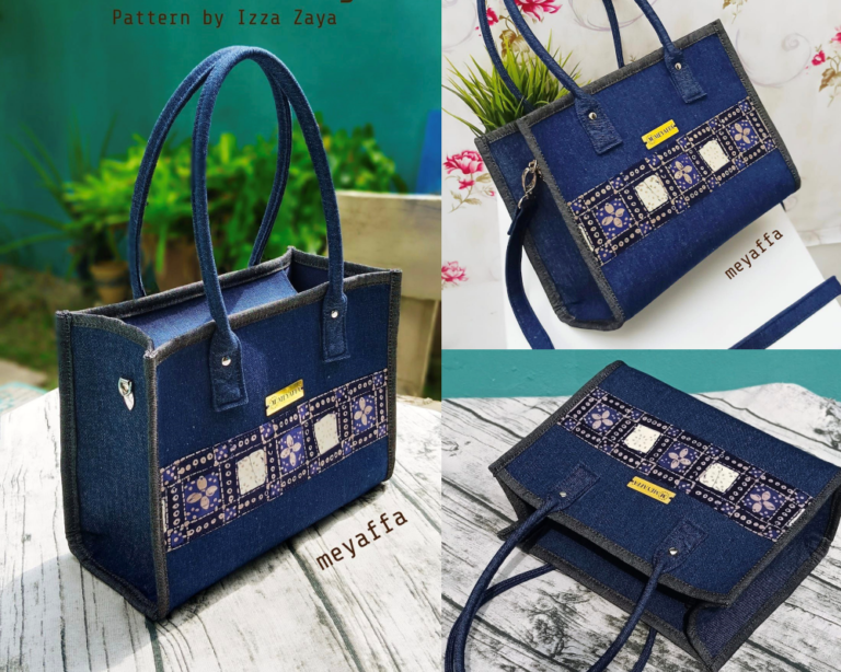 Nurkasih Tote Bag – Pattern By Izza Zaya