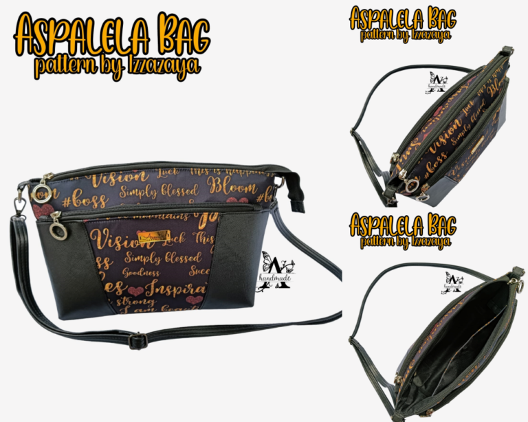 Aspalela Bag – Pattern By Izza Zaya