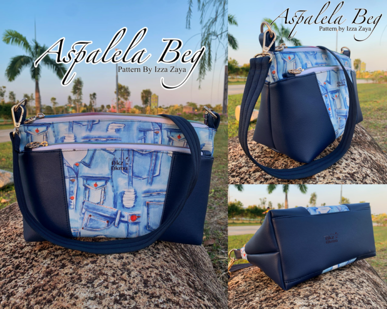 Aspalela Bag – Pattern By Izza Zaya
