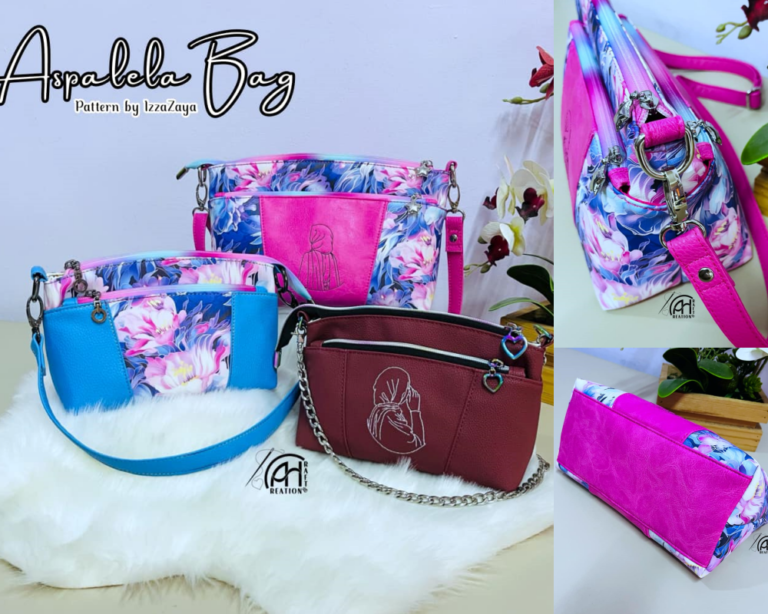 Aspalela Bag – Pattern By Izza Zaya