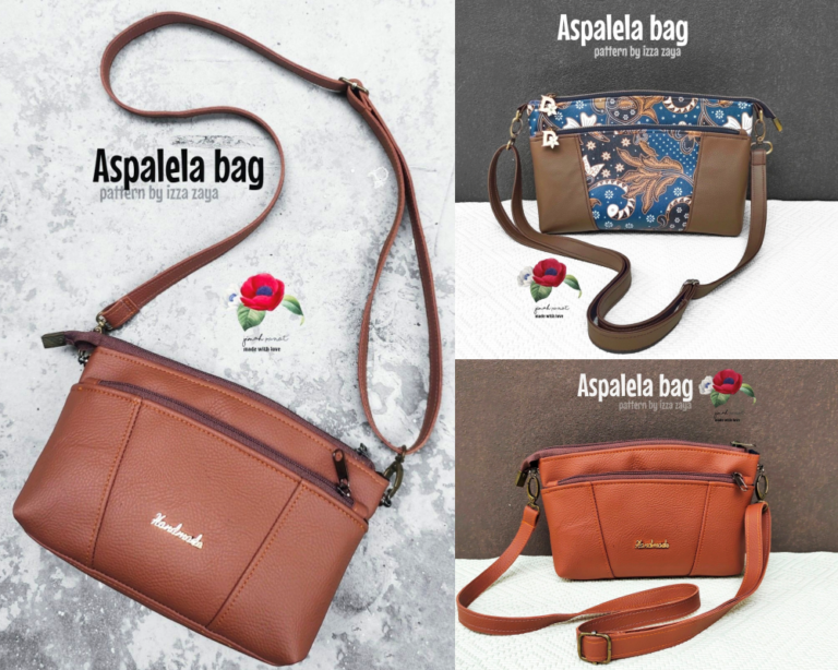 Aspalela Bag – Pattern By Izza Zaya