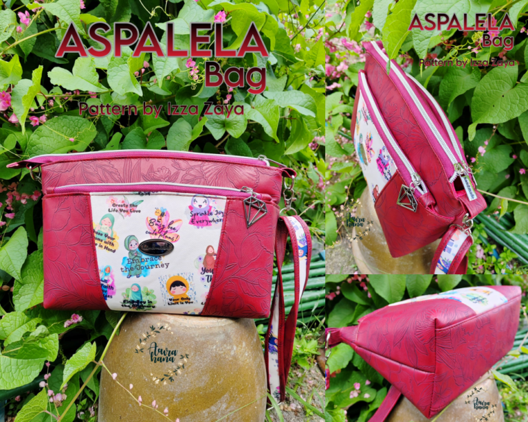 Aspalela Bag – Pattern By Izza Zaya
