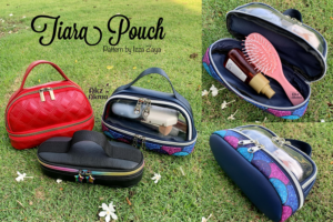 Tiara Pouch – Pattern By Izza Zaya