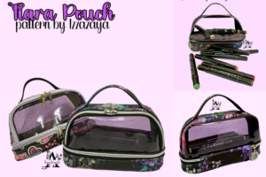 Tiara Pouch – Pattern By Izza Zaya