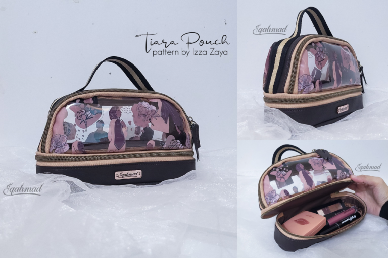 Tiara Pouch – Pattern By Izza Zaya
