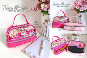 Tiara Pouch – Pattern By Izza Zaya