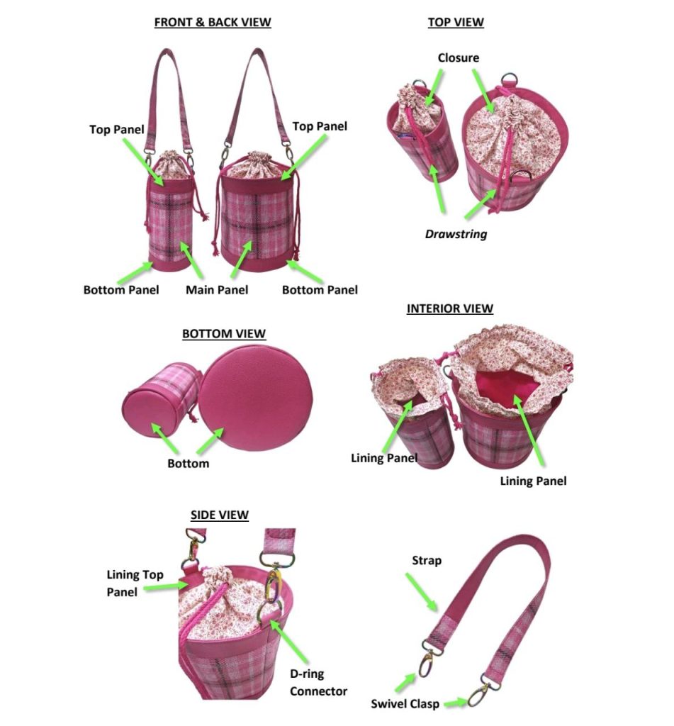 Cindai Bucket Bag – Pattern By Izza Zaya